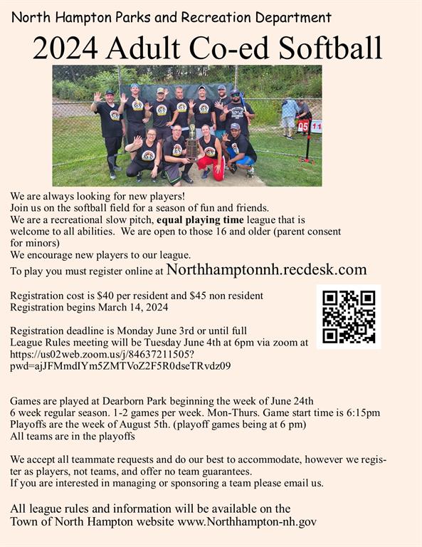 North Hampton NH Recreation Department